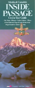 Inside Passage Map by Coastal Cruise Tour Guides $10.95