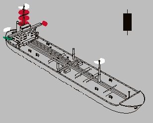 Vessel constrained by her draft