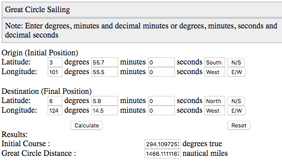 Online Classroom: Lunar distance using Stark's tables